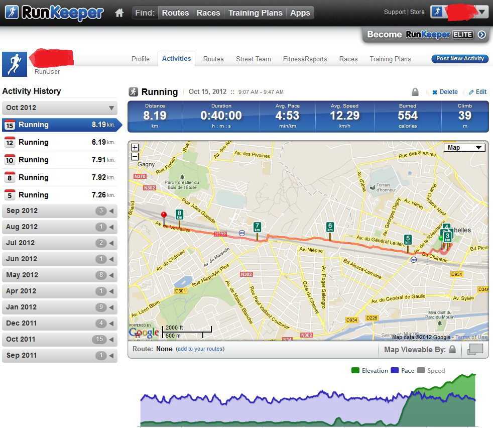 RunKeeper : l’appli appliquée et agréable pour bouger dehors | High-Tech Out