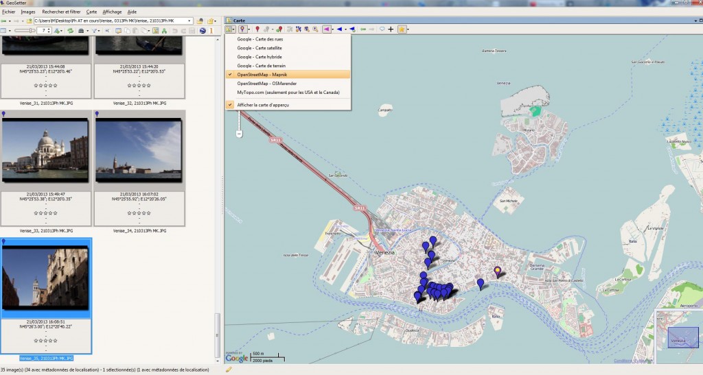 Test GeoSetter : pour localiser facilement ses photos | High-Tech Out